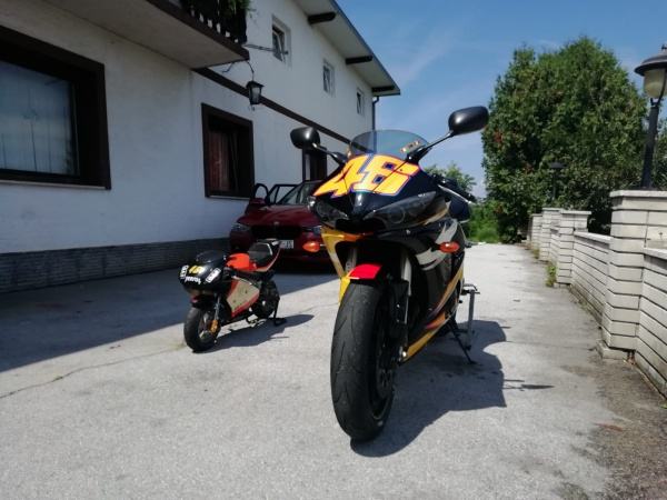 Yamaha R6 VR46 SPECIAL EDITION, 2006 god.