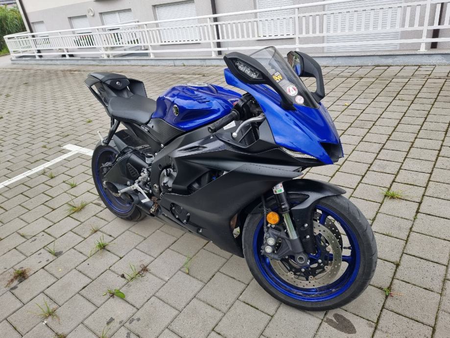 YAMAHA YZF R6 2020. prvi vlasnik, servisiran, garaziran, 2020 god.