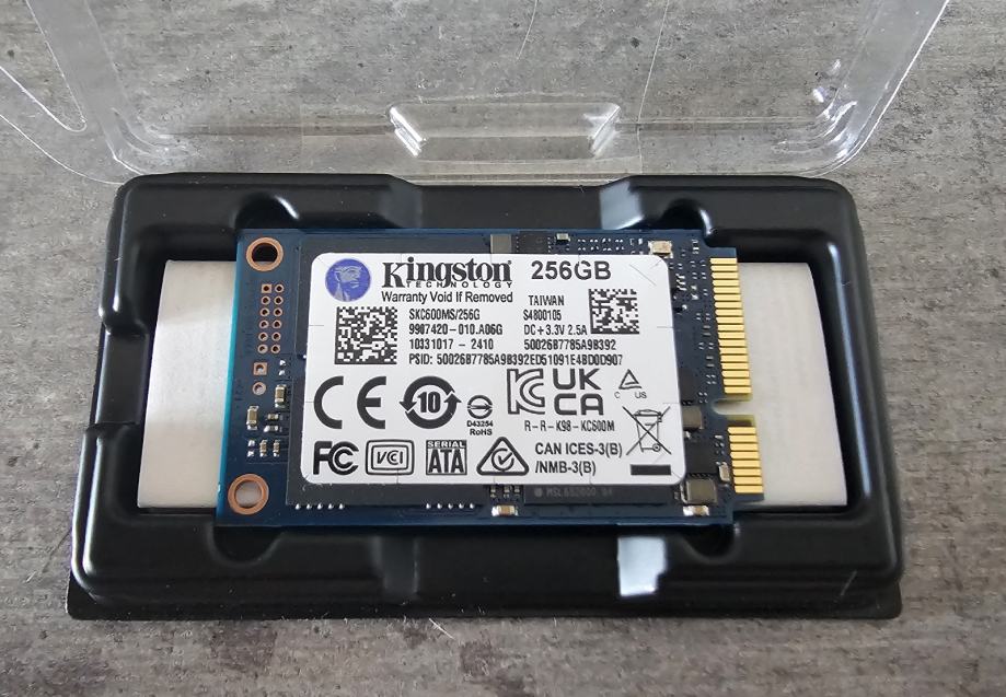 M.2 Sata SSD Kingston 256Gb
