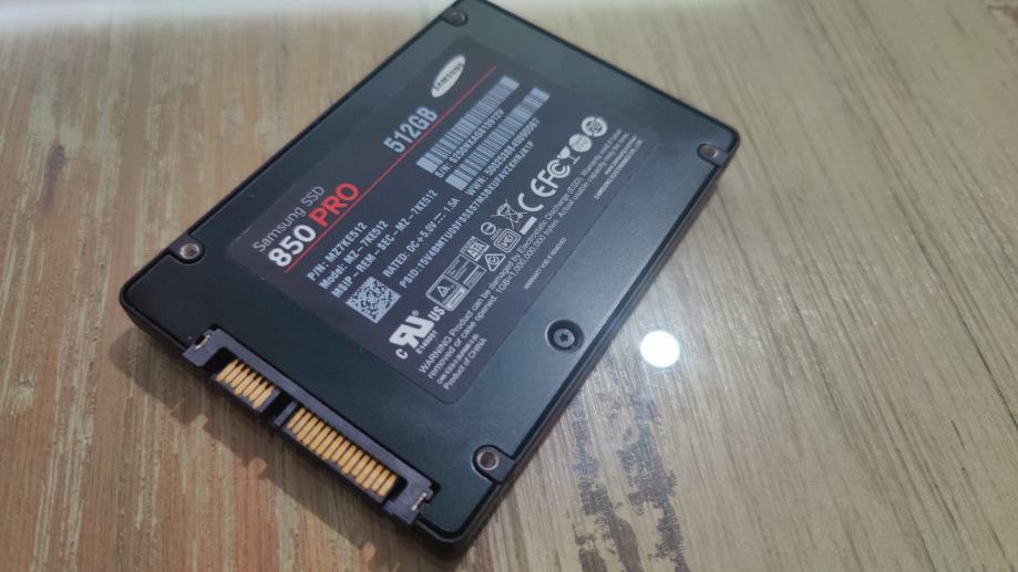 Samsung 850 Pro 512GB 2.5 inch SATA III Solid State Drive