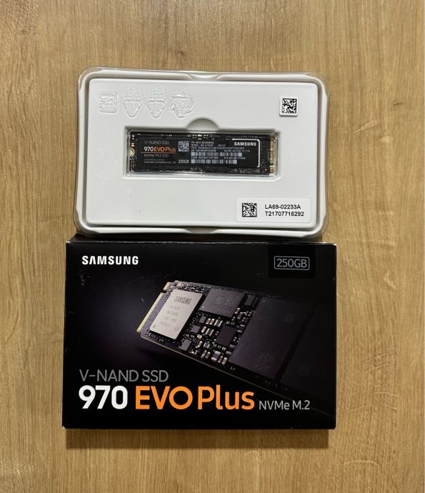 Samsung 970EVO Plus NVMe M.2 250GB