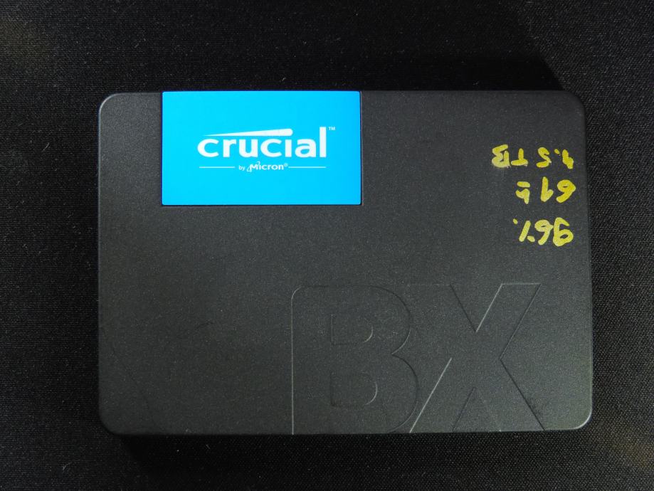 SSD 240GB CRUCIAL BX500 2.5 SATA 6Gbps CT240BX500SSD1 96%