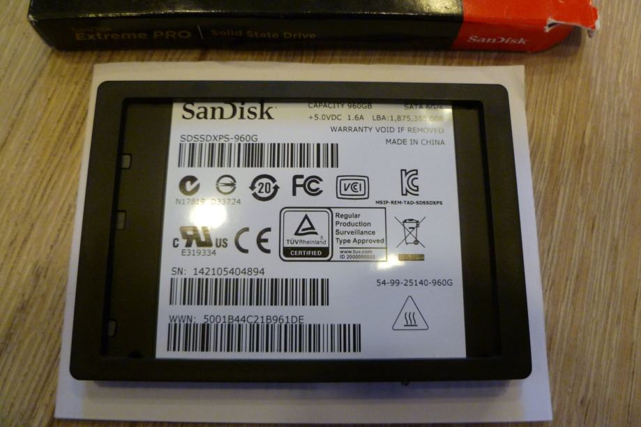 SSD Sandisk Extreme Pro 960GB