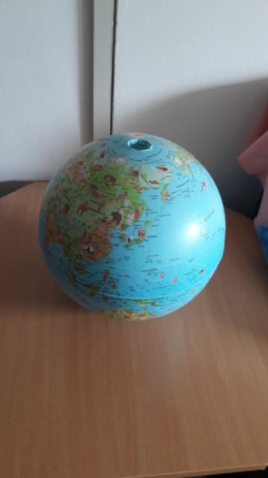 138 Veliki Globus Karta Svijeta Ukras Igracka