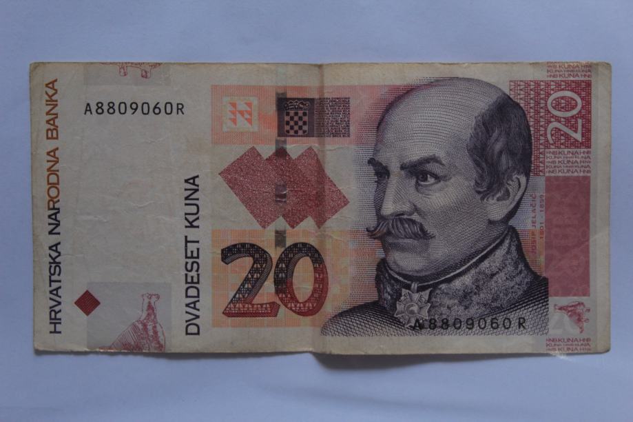 20 kuna, 2001. godina