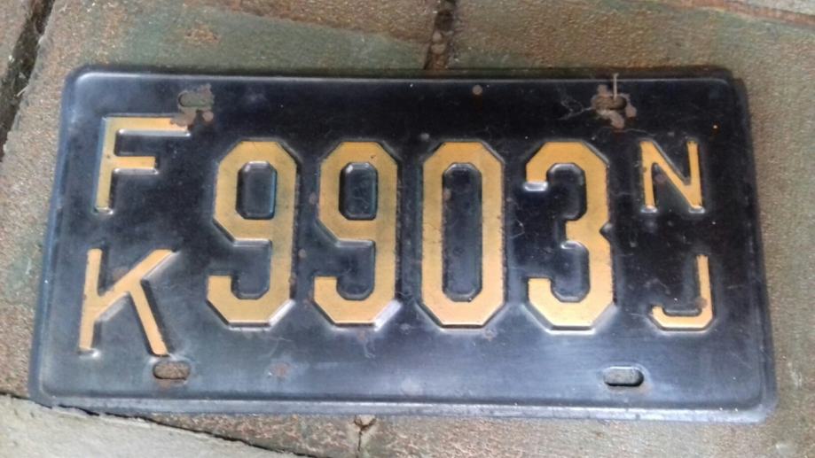 Američke auto tablice