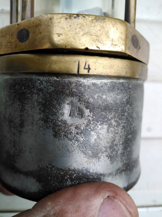 Friemann&Wolf mining lamp.