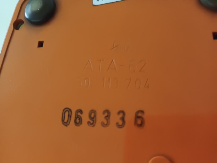 ISKRA telefon, ATA 62