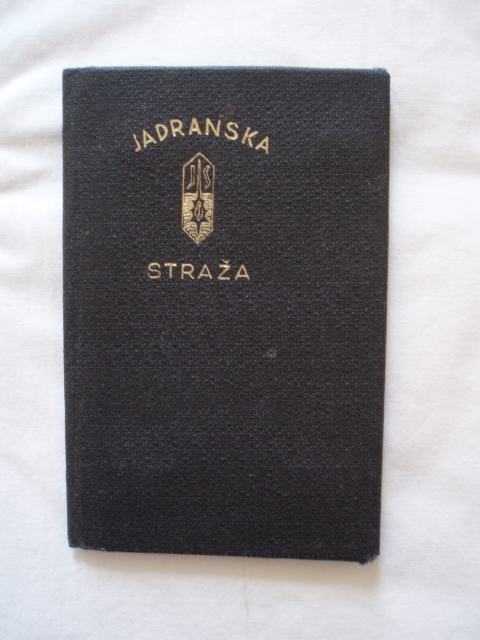 JADRANSKA STRAŽA ČLANSKA ISKAZNICA