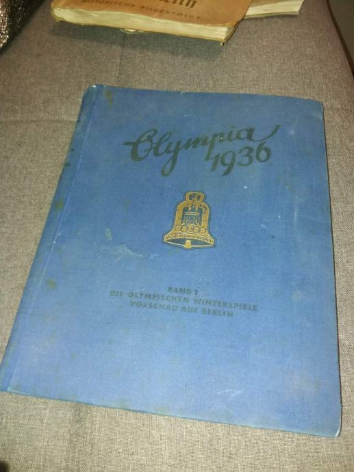 KNJIGA OLIMPIJSKE IGRE 1936