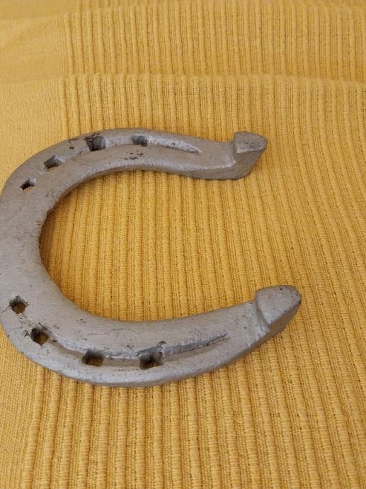 Konjska potkova, srebrne boje