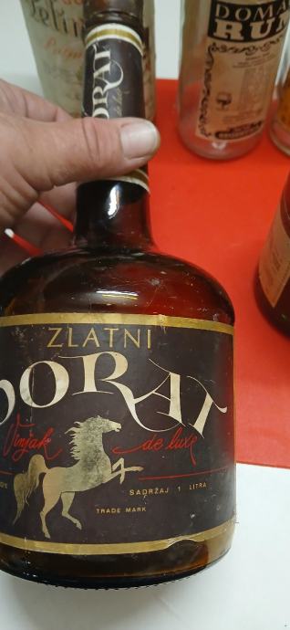 Lot raznih starih boca