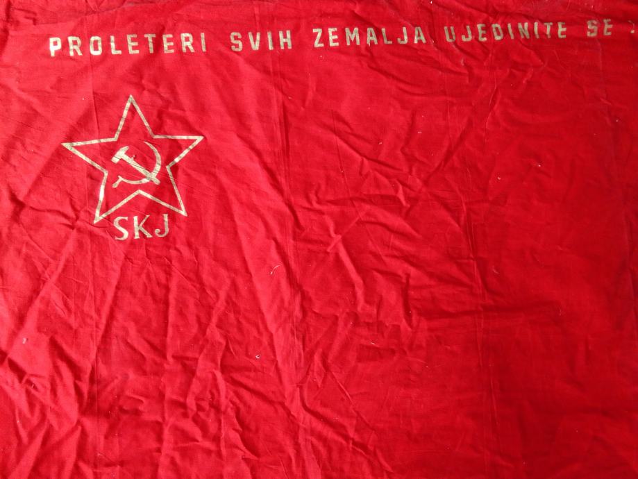 Lot zastava iz bivše Jugoslavije -zamjene za starine