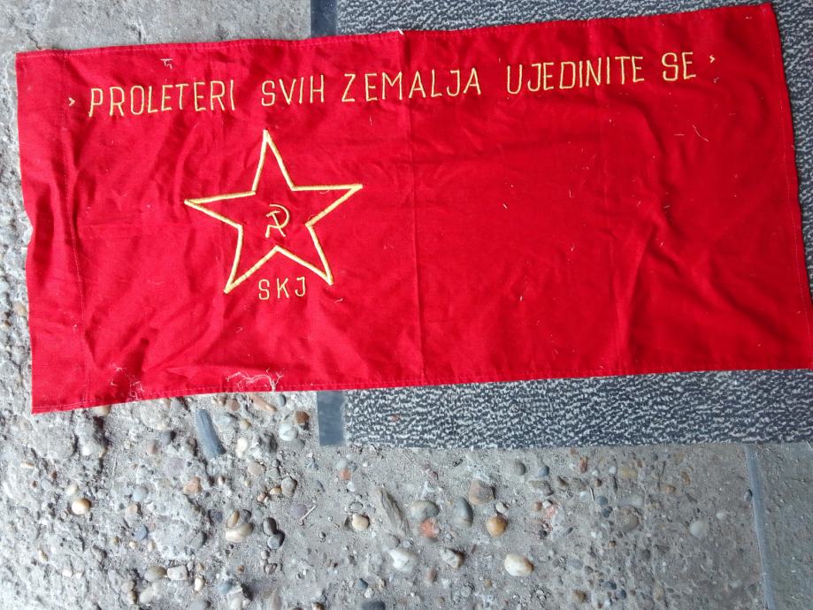 Lot zastava iz bivše Jugoslavije -zamjene za starine