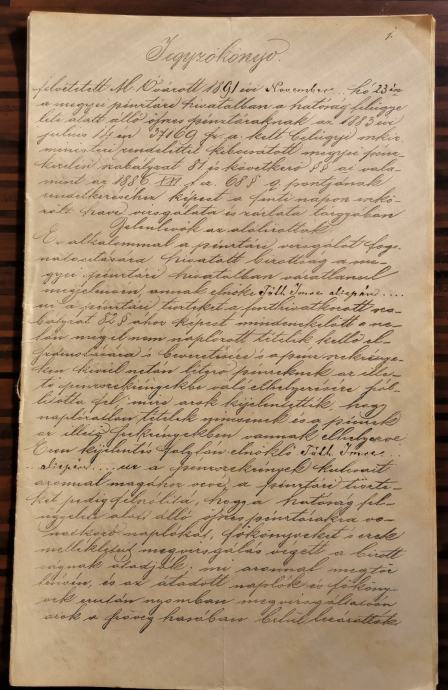 ORIGINAL DOKUMENT IZ 1891. GODINE