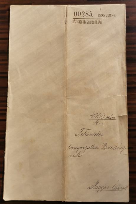 ORIGINAL DOKUMENT IZ 1895. GODINE