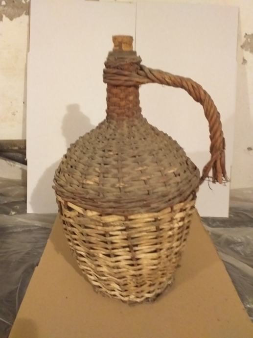 Pletene staklene boce,baloni