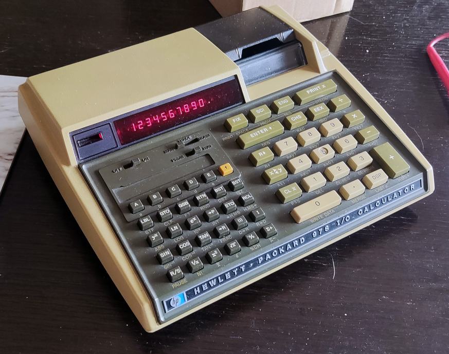 Retro kalkulator Hewlett Packard 97S I/O HP 1978. godina