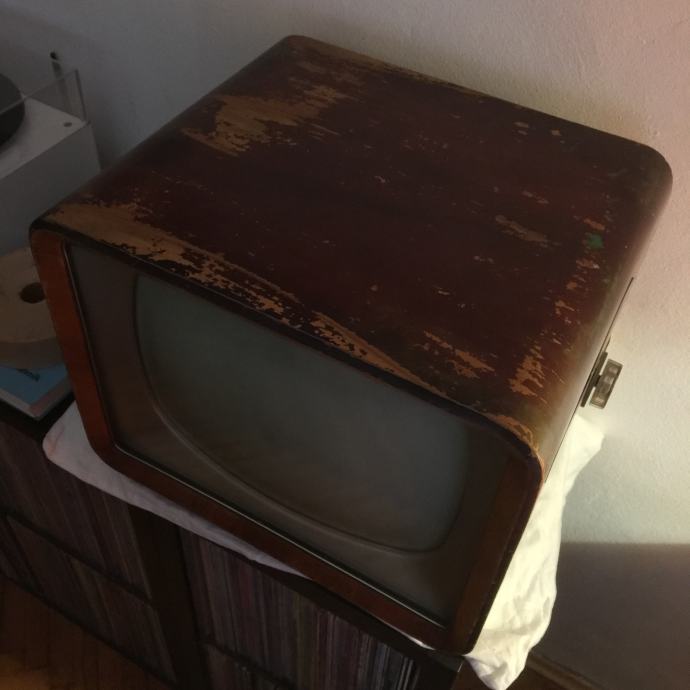 RIZ TV 101 stari TV, televizor, Radioindustrija Zagreb 1956. g.