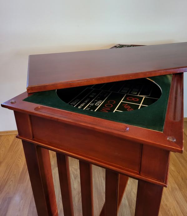 ROULETTE / RULET VINTAGE MASIVAN STOL