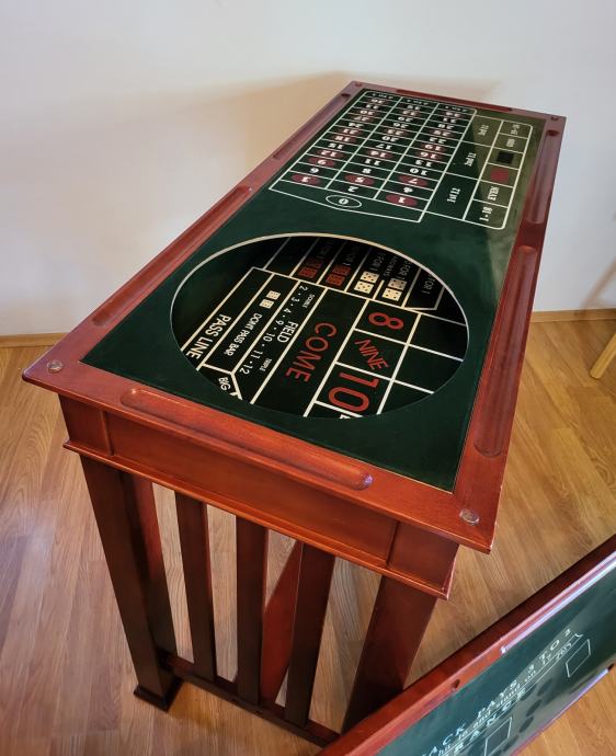 ROULETTE / RULET VINTAGE MASIVAN STOL