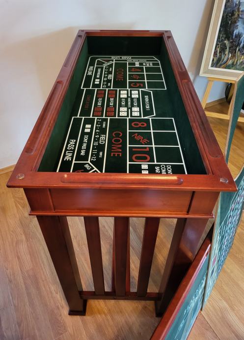 ROULETTE / RULET VINTAGE MASIVAN STOL