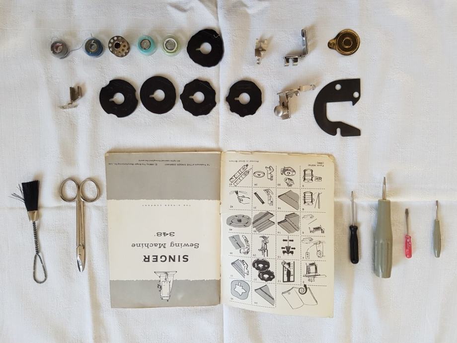 Singer sewing machine 348