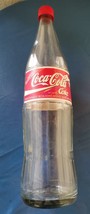 STAKLENA BOCA COCA COLA 1L-1993. godina-originalni čep
