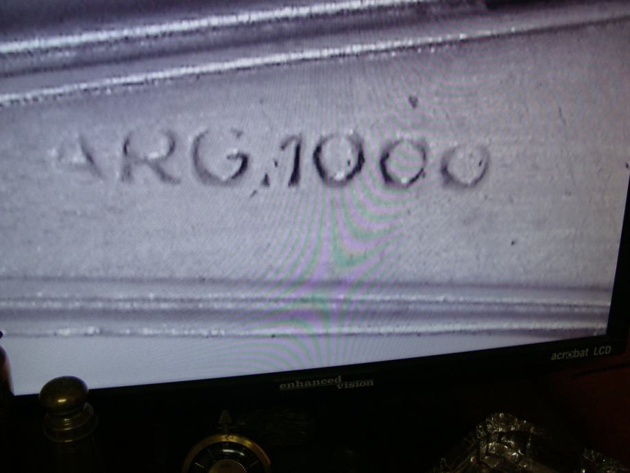 STARA SREBRNA ŽLIČICA - ARG.1000