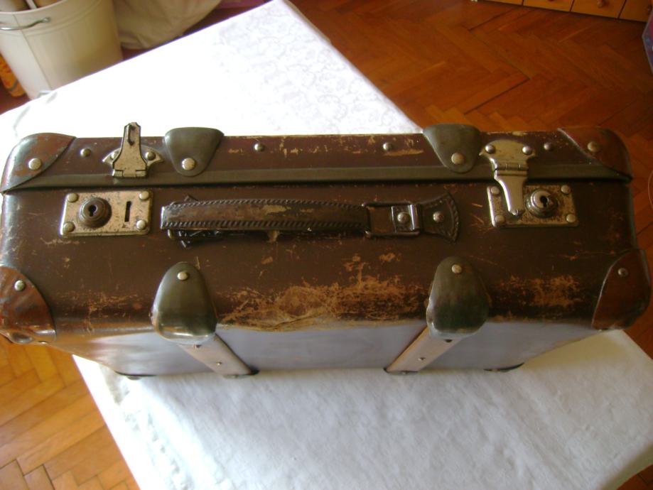 Stari kofer (manji) - vintage kofer - kufer za etno kuću
