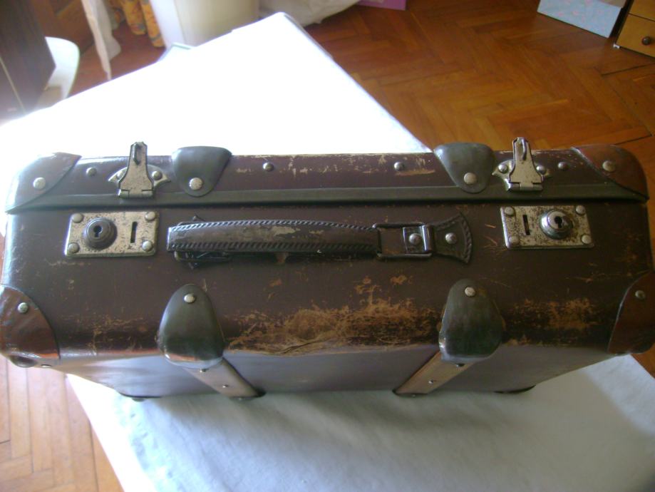 Stari kofer (manji) - vintage kofer - kufer za etno kuću