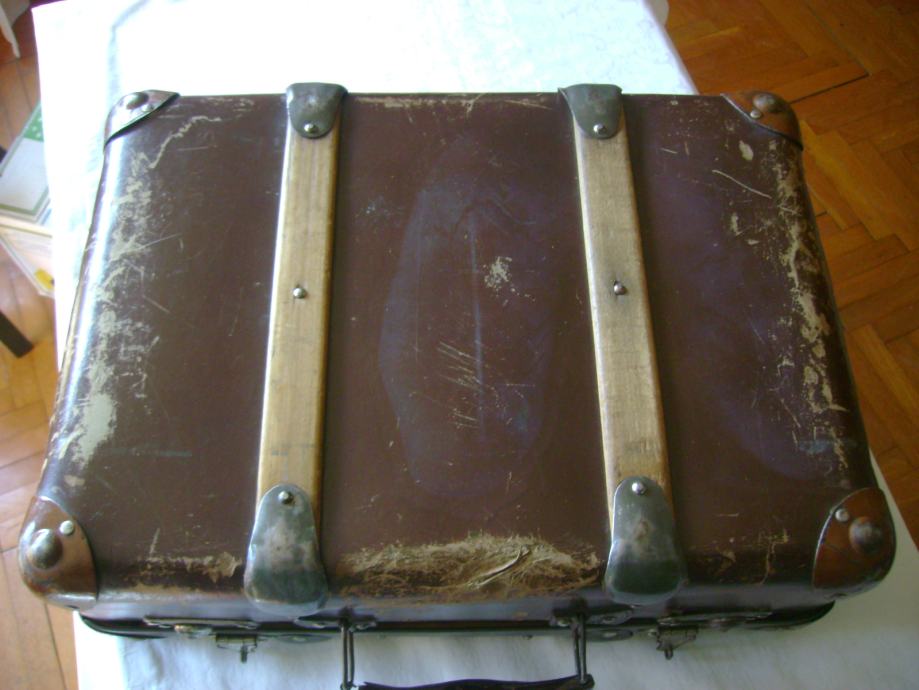 Stari kofer (manji) - vintage kofer - kufer za etno kuću