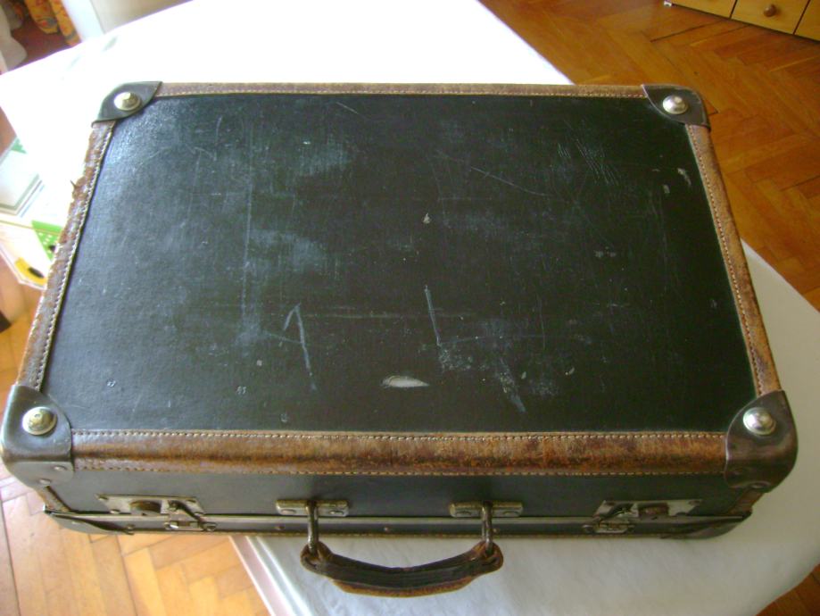 Stari kofer (veći) - vintage kofer - kufer za etno kuću