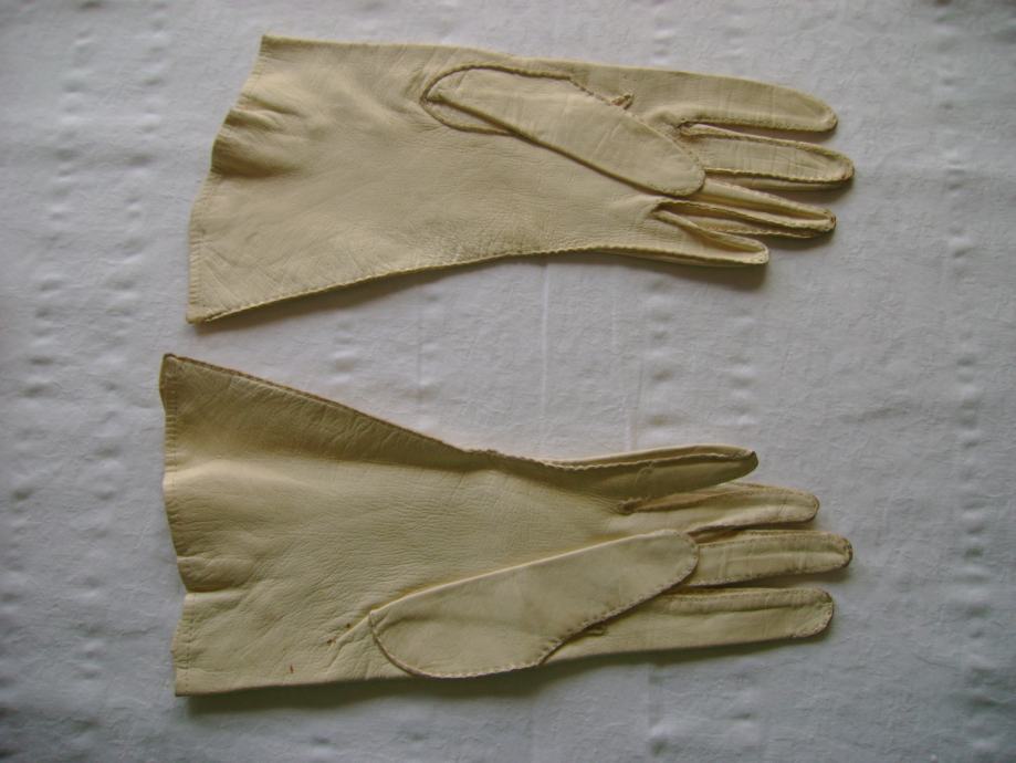 Starinske kožne rukavice za dame - vintage damske rukavice