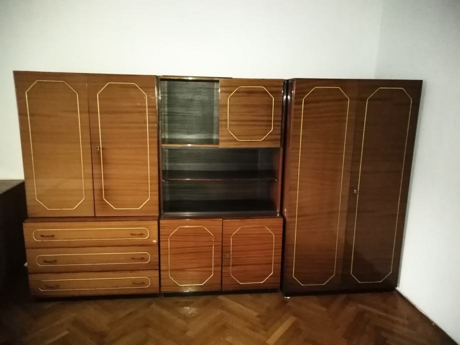 Starinski lakirani ormar vitrina regal vintage