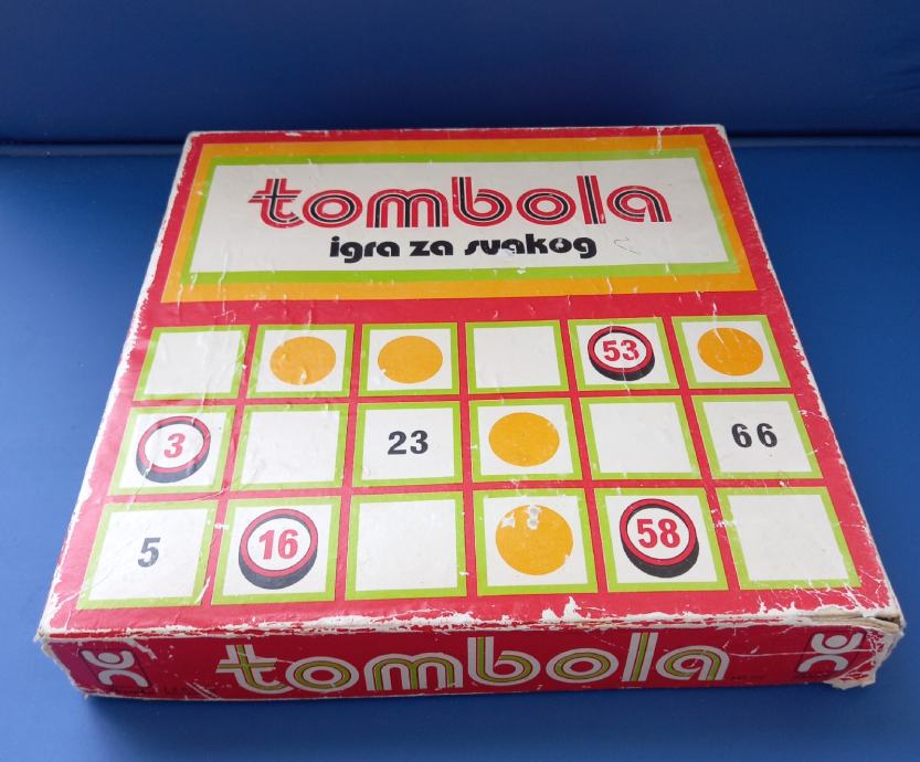 TOMBOLA - BISERKA ZAGREB STARA DRUŠTVENA IGRA