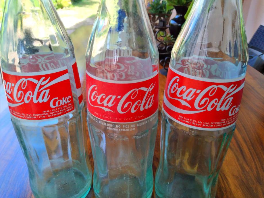 TRI BOCE - COCA COLA IZ 80-TIH - SAMO 65 KN