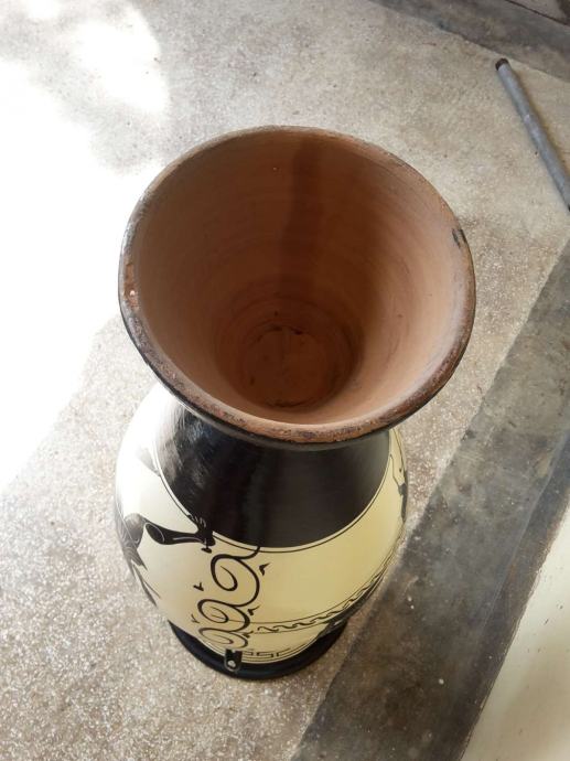 Vaza / amfora, grčki original, keramika, velika, visoka