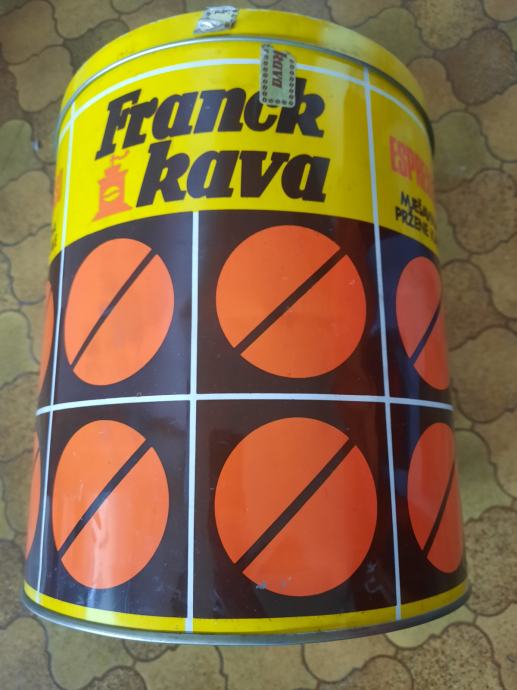Velika metalna kutija FRANCK KAVA