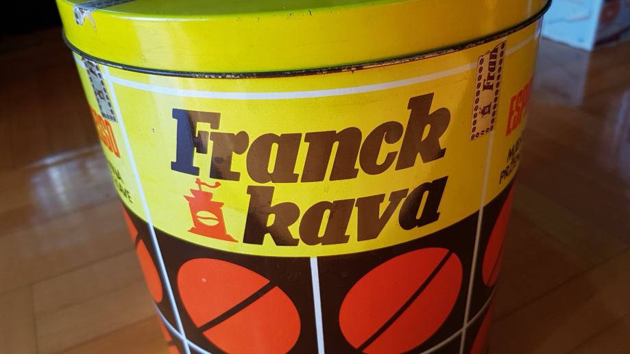 VINTAGE FRANCK KUTIJA ZA KAVU