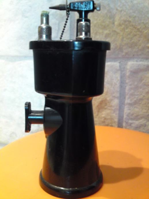 Vintage Hanau Alcohol Torch - stara lampa na alkohol - patentirano.
