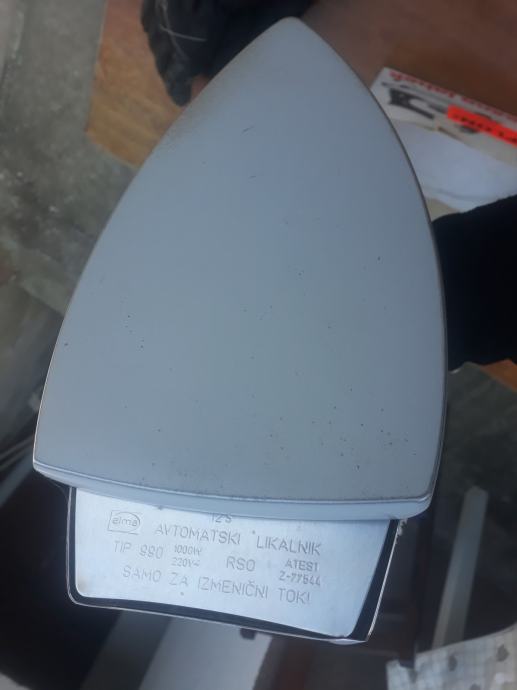 Vintage ispravne Elma Rowenta pegla teflon