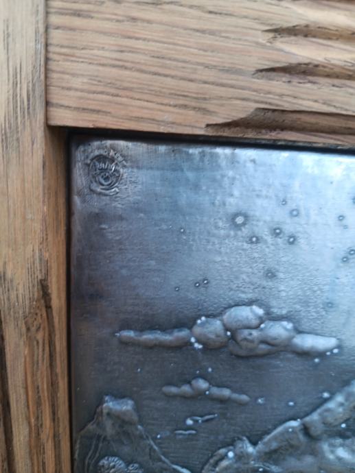 zinn slika metal slika