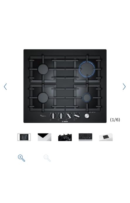 BOSCH ugradbena plinska ploča PPP6A6M90