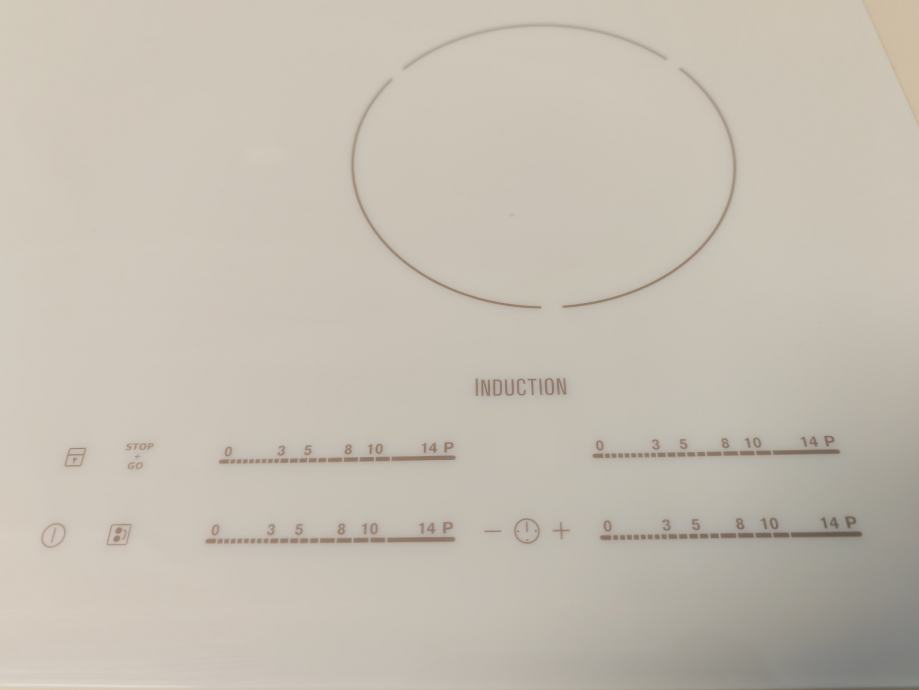 Electrolux indukcija/indukcijska ploča za kuhanje bijela
