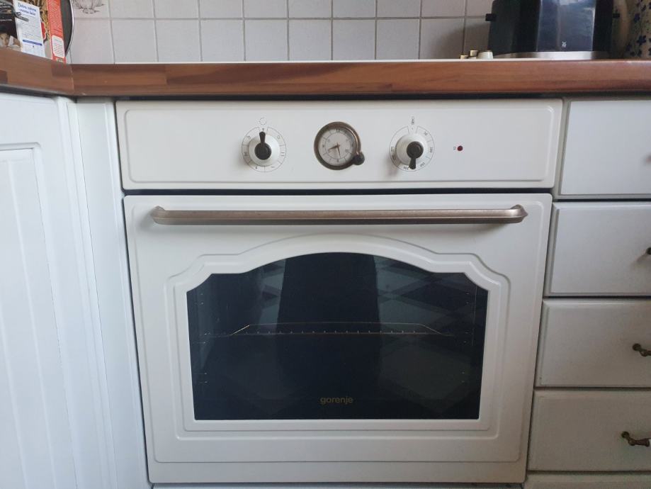 Retro Ugradbena Ploča i Pećnica Gorenje (linija Classico)