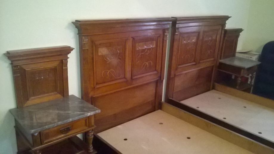 SECESIJA SOBA KREVET ORMAR KOMODE