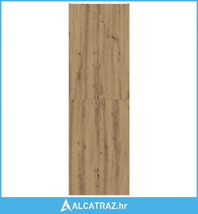 Visoka ploča Artisan hrast 60x32x190 cm izrađeno drvo - NOVO