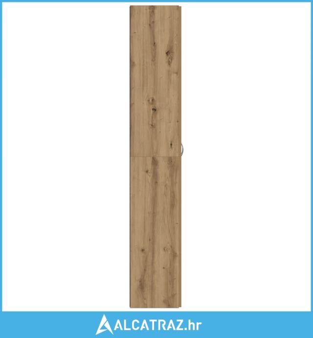 Visoka ploča Artisan hrast 60x32x190 cm izrađeno drvo - NOVO