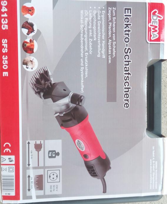 El. masina za sisanje ovaca